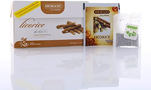 Hemani Herbal Tea with Lemon Organic Natural 20 Tea Bags - Everyday Tea ...