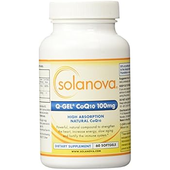Amazon.com: Q-Gel CoQ10 100mg, 60 Softgels by Solanova: Health ...