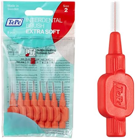 TEPE Extra Soft Interdental Brush Cleaners – Dental Brushes Between ...
