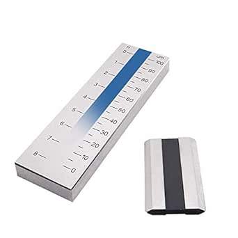 MXBAOHENG Grindometer Single-Channel Grind Fineness Gauge Gage ...