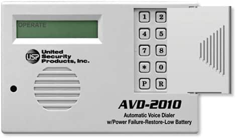 Amazon.com : USP Automatic Voice Dialer with Power Loss, Restore, Low ...