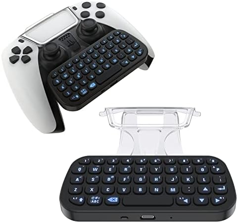 Controller Keyboard with Backlight for Playstation 5, CODOGOY Portable ...