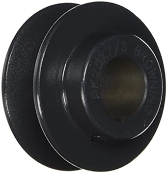 Browning BK25X7/8 Finished Bore Sheave, 7/8" Bore, Uses A, B Belt, 1 ...