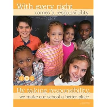 Amazon.com: Student Rights and Responsibilities Poster Series - Set of ...