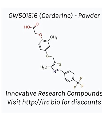 Buy Cardarine (GW-501516 Endurobol) Powder 1000mg 1g >99% Pure Online ...