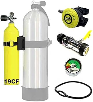 Amazon.com : DXDiver Bailout Pony Bottle Kit with Problue Pony Bracket ...