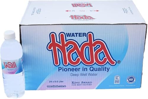 Hada Water Well Bottled Drinking Water - 24 x 600 ml price in Saudi ...