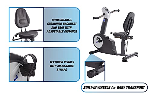 Stamina Elite Total Body Recumbent Bike with Arm Workout - Recumbent ...
