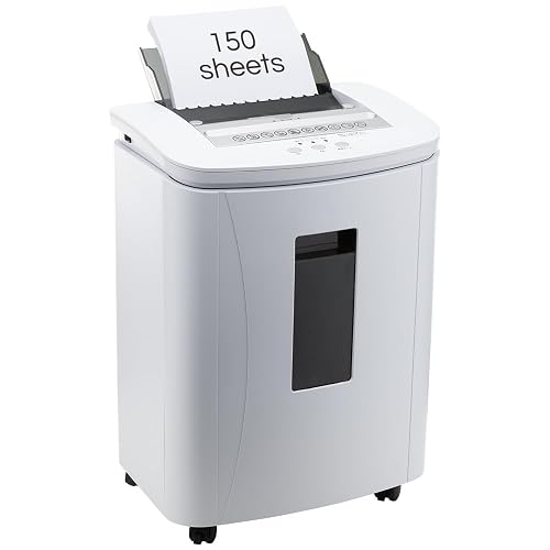 150-Sheet Auto Feed Paper Shredder: High Security Micro Cut Shredders ...