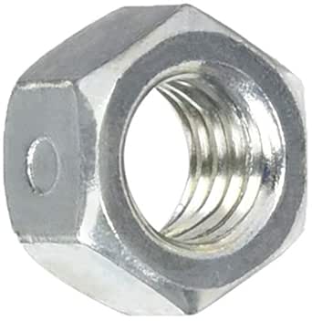 Center-Lock Distorted-Thread Locknut, Low-Strength Steel, Grade 2, Zinc ...
