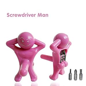 Cute Screwdriver, Mini Magnetic Screwdriver, HAPPY STAN Screwdriver Man ...