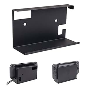 HIDEit Switch Mount | Nintendo Switch Wall Mount (Black) | Made in the ...