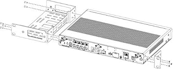 Amazon.com: Cisco Compatible 1RU Rack Mount Kit for Cisco 1000 Series ...