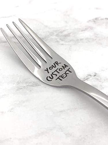 Amazon.com: Customized Engraved Fork, Stainless steel, engraved custom ...