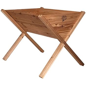 Amazon.com : Keter Easy Grow Patio Garden Flower Plant Planter Raised ...