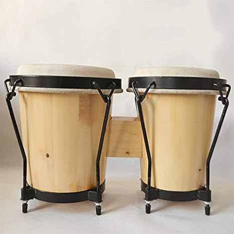 Bongo Bongo Trommel Leder 6 Zoll 7 Zoll Kinder helfen Gehen Hand ...