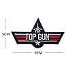 Maverick Top Gun Iron On Patches TopGun Embroidered Sew Patches USA US ...