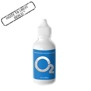 Amazon.com: O2 Liquid Oxygen Drops Premium Concentrated Liquid Oxygen ...