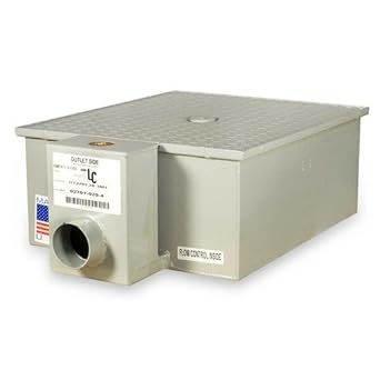 Amazon.com: Zurn GT2701-50-4NH - 50 GPM Low-Profile Grease Trap with 4 ...