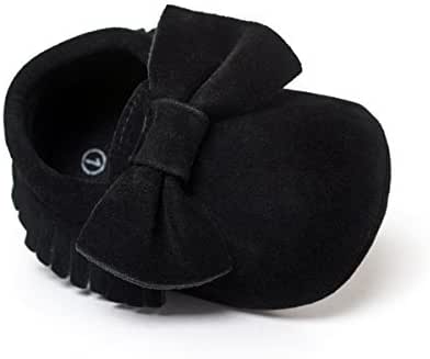 Amazon.com | LIVEBOX Infant Baby Girls and Boys Premium Soft Sole Moccasins Tassels Prewalker ...