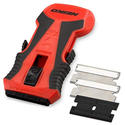 NEIKO 00885A Mini Retractable Razor Scraper with Patented Blade Storage ...