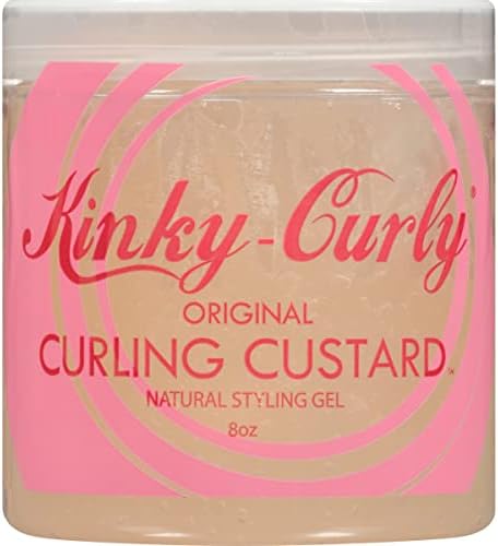 Kinky Curly 2 X , Original Curling Custard, Natural Styling Gel, 8 oz ...