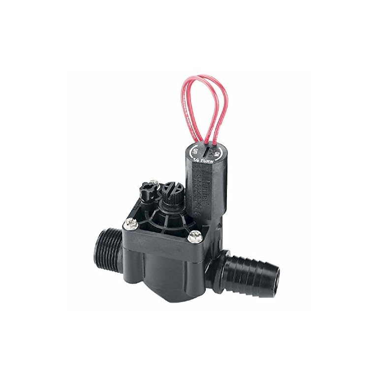 HUNTER Sprinkler PGV101MB PGV Series 1-Inch Globe Male by Barb Valve ...