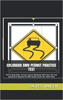 COLORADO DMV PERMIT PRACTICE TEST: Permit Study Book /Drivers License ...