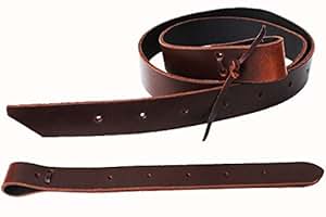 Amazon.com : PRORIDER Horse Western Saddle Latigo Off Billet & Cinch ...