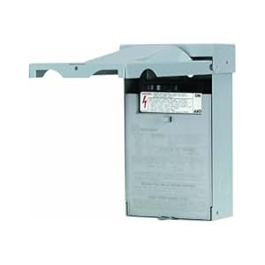 Eaton Corporation Dpf221Rp Pullout Air Conditioner Disconnect, 120/240V ...