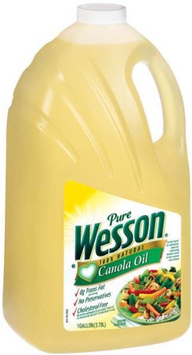 Amazon.com : Wesson Canola Oil - 4 Pack : Grocery & Gourmet Food