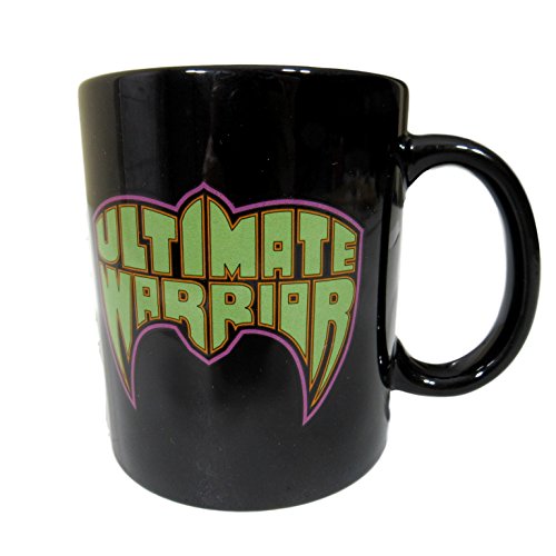 WWE Coffee & Tea Ceramic Mug Ultimate Warrior Face Paint Mask Wrestling ...