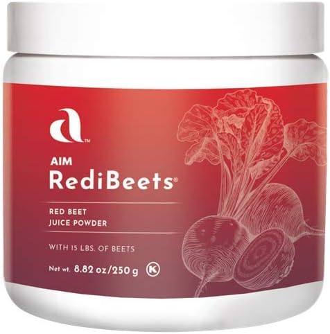 AIM Redi Beets for Beet Juice Supplementation 8.8 oz (2 Pack) Pure Juice Product, Minimal Fiber ...
