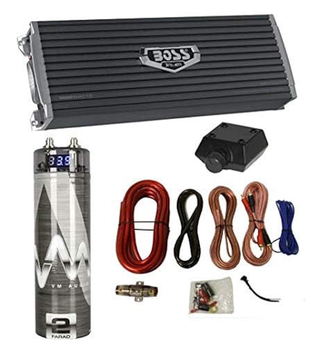 NEW Boss AR3000.2 3000 Watt 2-Channel Car Audio Amplifier + Capacitor ...