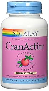 Amazon.com: Solaray Cranactin Cranberry AF Extract Capsules, 400 mg ...
