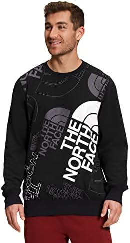 The North Face Men's Graphic Injection Crew, TNF Black/TNF Black ...