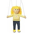Katie Peach Girl Marionette String Puppet : Toys & Games