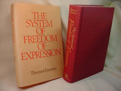 The System of Freedom of Expression: Emerson, Thomas Irwin: Amazon.com ...