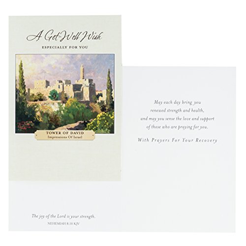 DaySpring Thomas Kinkade - Get Well - Inspirational Boxed Cards - God's ...