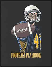 Amazon.com: Football Playbook: 111 Pages with Field Diagrams | Perfect ...