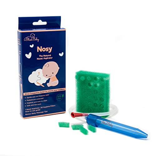 BlissBaby Nosy Baby Nasal Aspirator - Natural Congestion Relief for ...