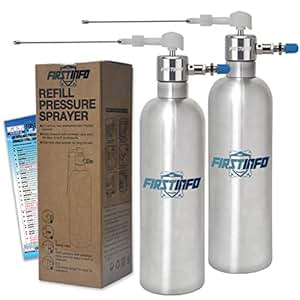 Amazon.com: FIRSTINFO Pack of 2 Brake Cleaner Fluid Sprayer - Stainless ...