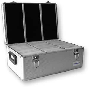 Amazon.com : Merax aluminum Hard CD Case, 510 Capacity (CD Holder Cases ...