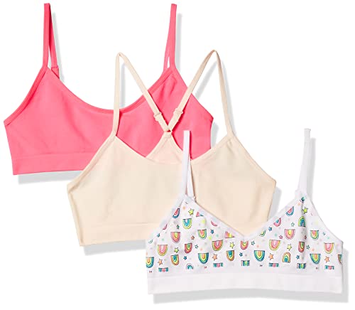 Maidenform Girls' Seamless 1-Pack Beginner Crop Bra (Little Big Kids ...