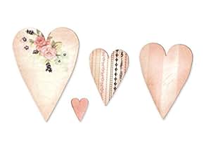 Amazon.com: Sizzix Originals Die - Hearts, Primitive #3
