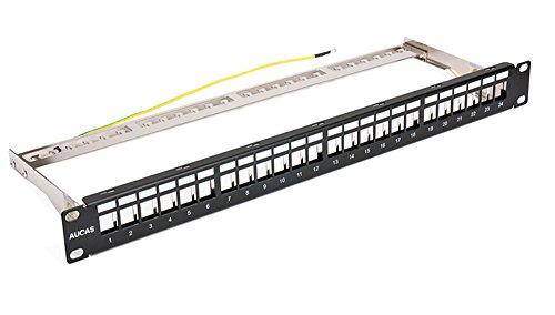 Buy 24 Ports FTP Patch Panel Frame Modular Blank Patch Panel Wall or ...