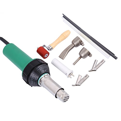 Youwise Heat Gun 1500 W 110 V Plastic Welder Kit Hot Air Gun, 30-680 ...