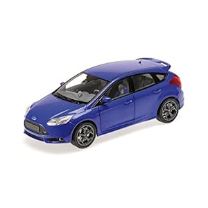 Minichamps 1:18 Scale "2011 Ford Focus ST" Diecast Model Kit (Metallic ...