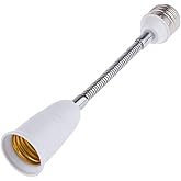 Medium Base To Medium Base Light Bulb Socket Porcelain Extender / E26 1 ...