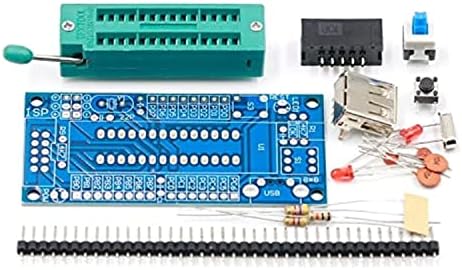 RedTagCanada ATmega8 ATmega48 ATMEGA88 Development Board AVR DIY Kit Standard Double Panel for ...